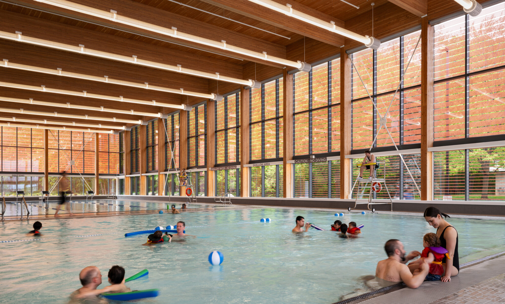 Revitalized Carmen Corbasson Community Centre designed as a pavilion in ...