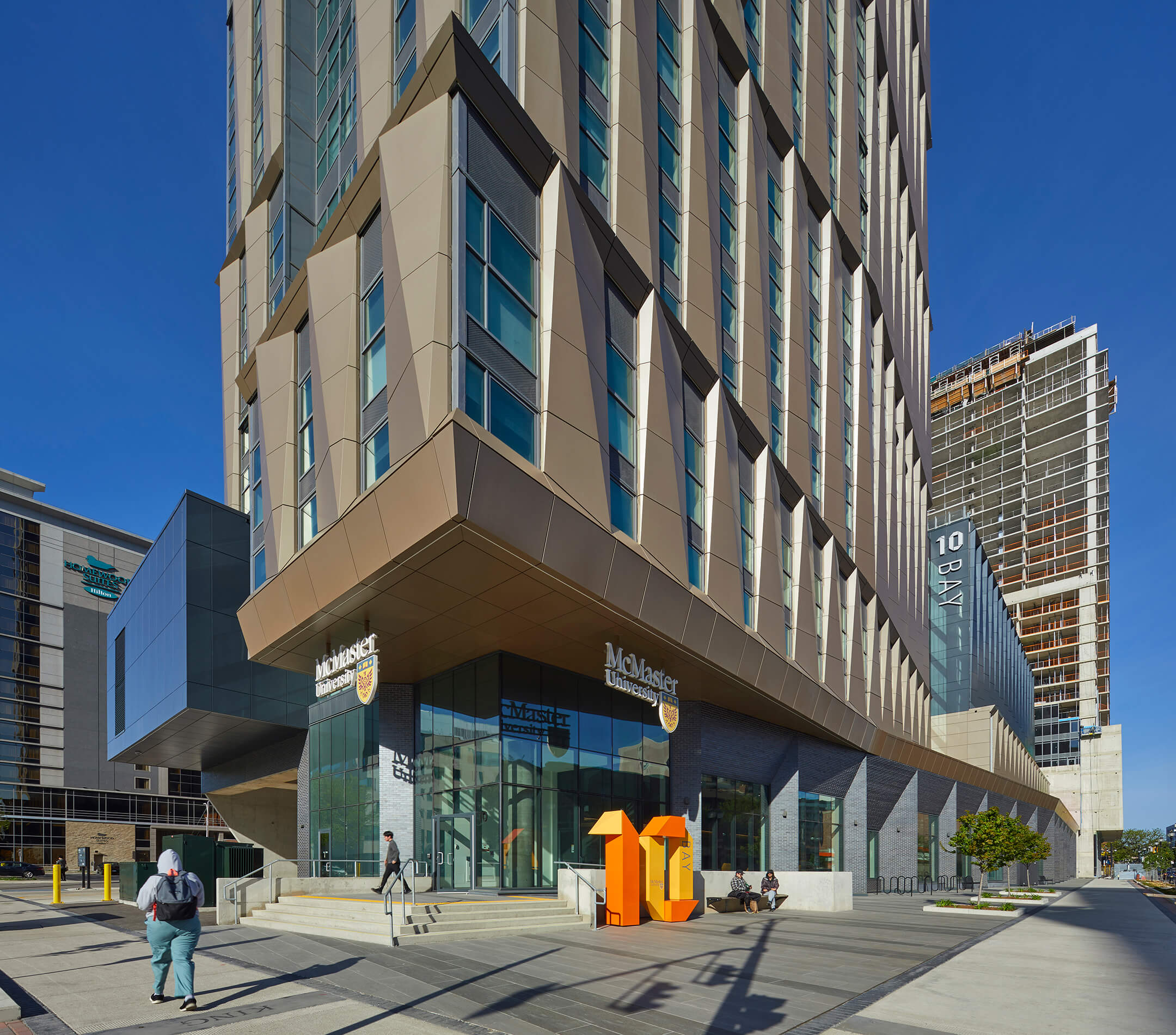 10 Bay, McMaster Graduate Student Residence | Diamond Schmitt